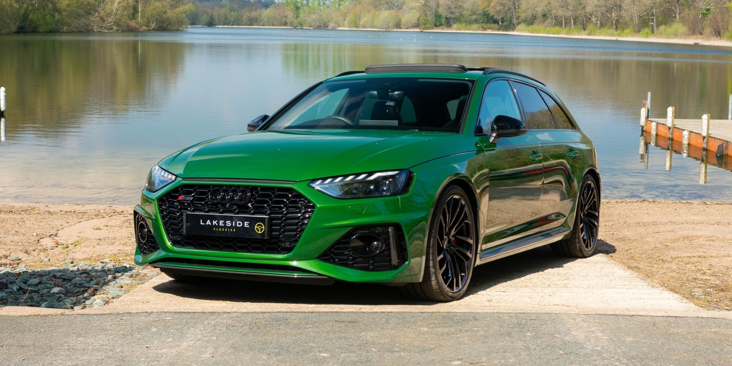SOLD - Used AUDI RS4 2020 Green in Shrewsbury, Shropshire | Lakeside ...
